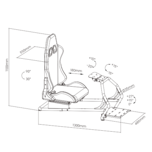 Oplite GT3 Superfast Racing Simulator Cockpit – OPLITE