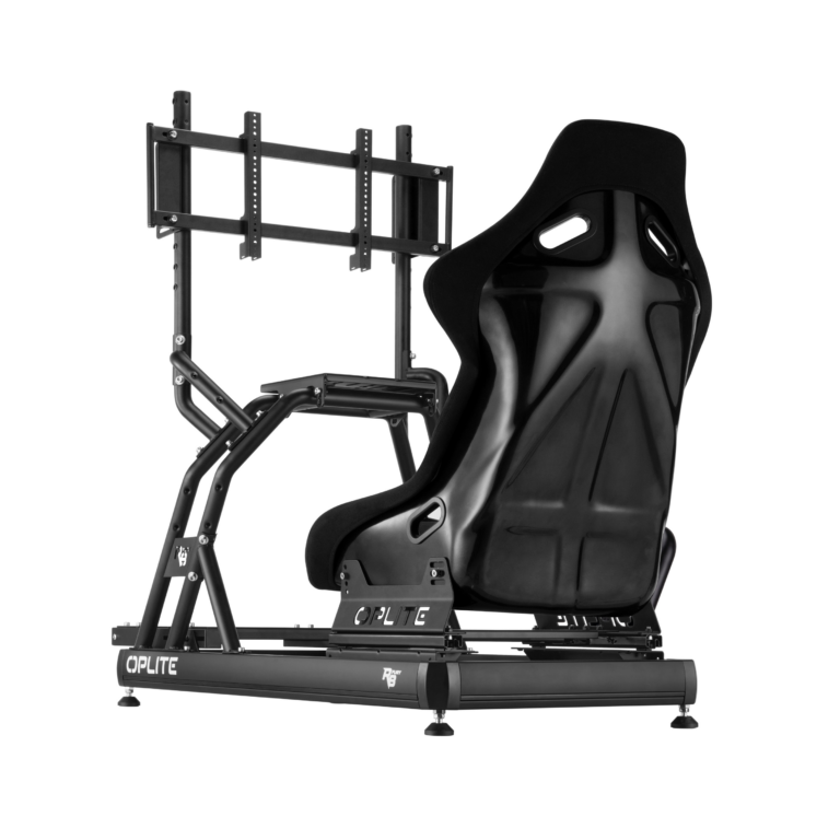 R8 Single Monitor Mount Black - OPLITE