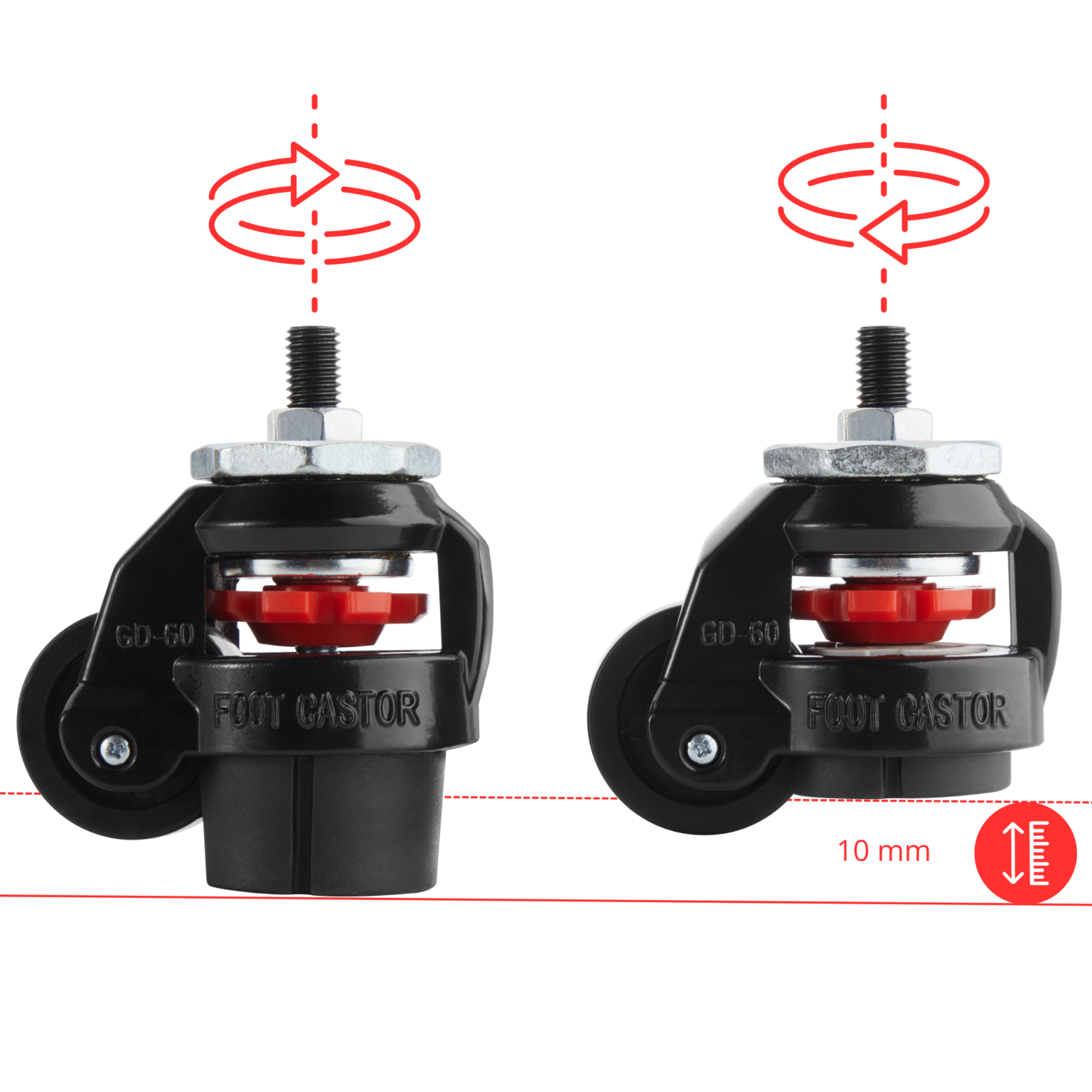 R8 Supreme Castor Wheel - OPLITE